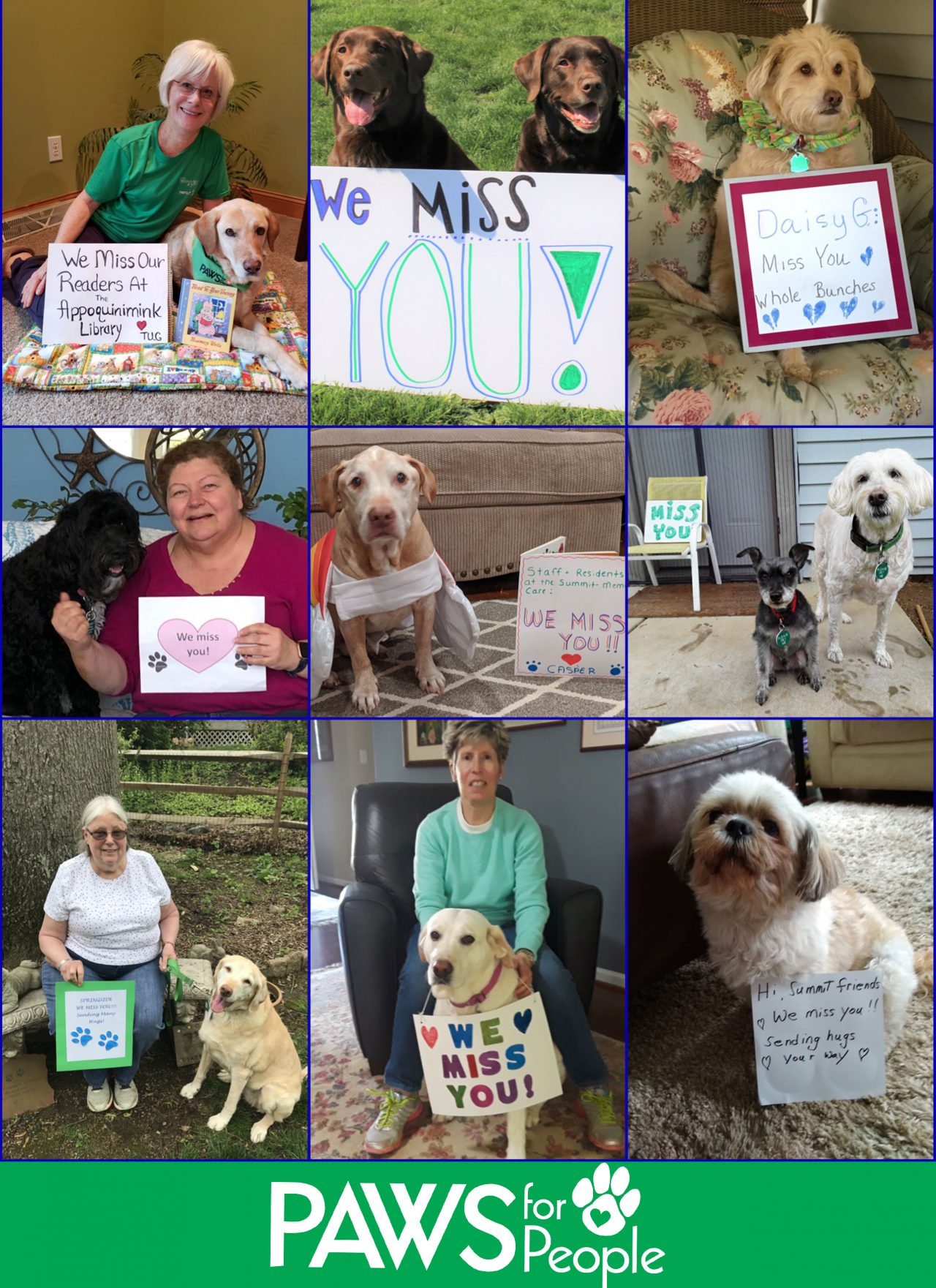 PAWS for People – Connecting Virtually | PAWS for People